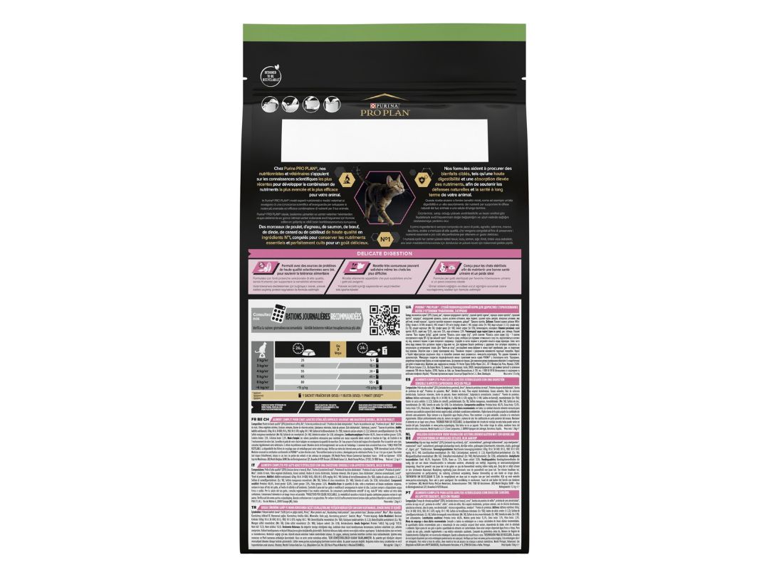 PURINA PRO PLAN STERILISED DELIGATE DIGESTION CAT ΚΟΤΟ - gappay.gr